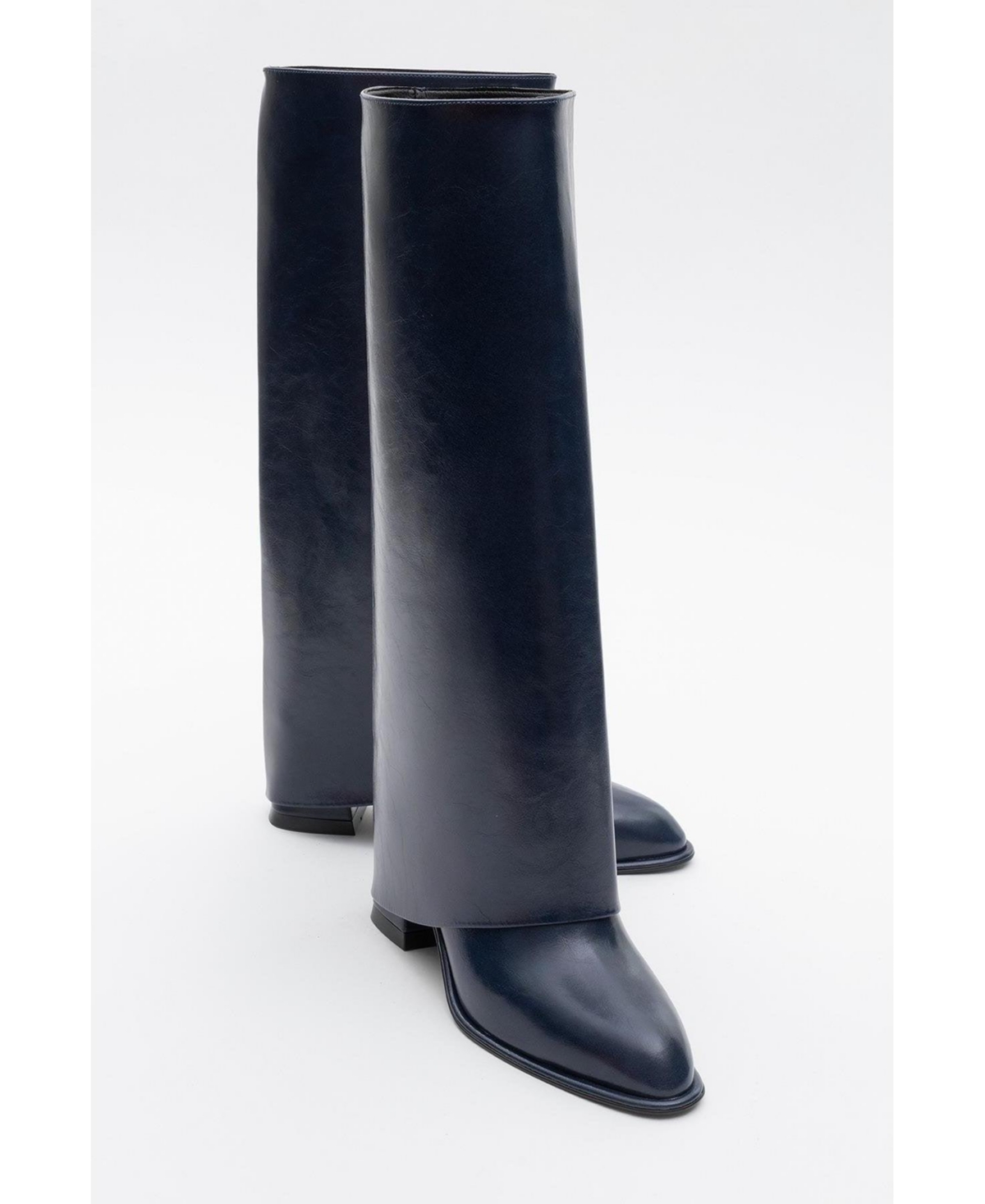 Click here for Prologue Shoes Maybe Chunky Heel Boot (Women) - Na... prices