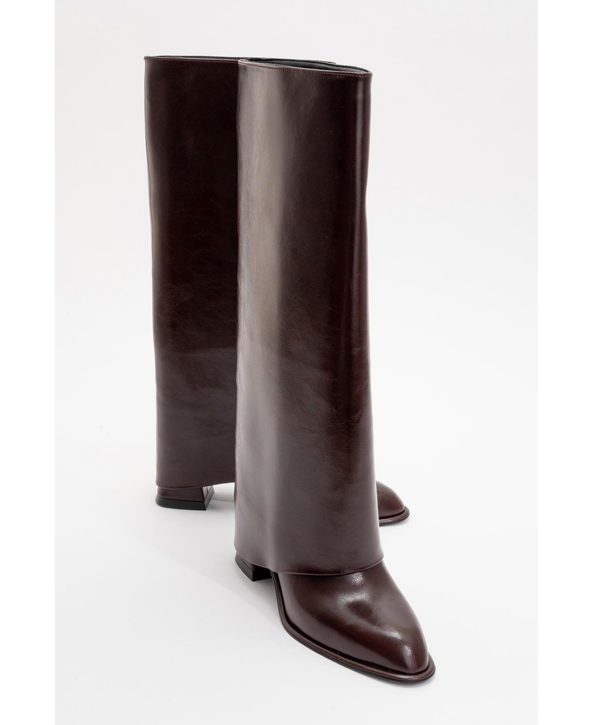 Click here for Prologue Shoes Maybe Chunky Heel Boot (Women) - Bu... prices