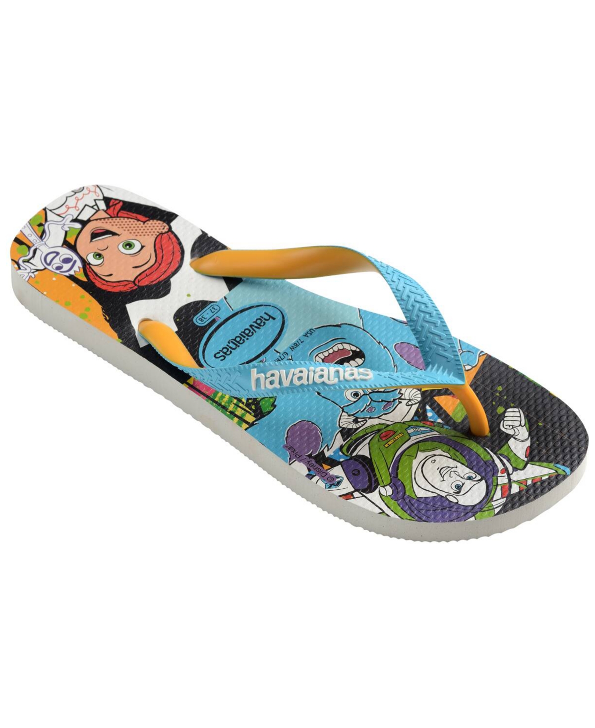 Click here for Havaianas Mens Disney Stylish Sandal - White  Blue prices