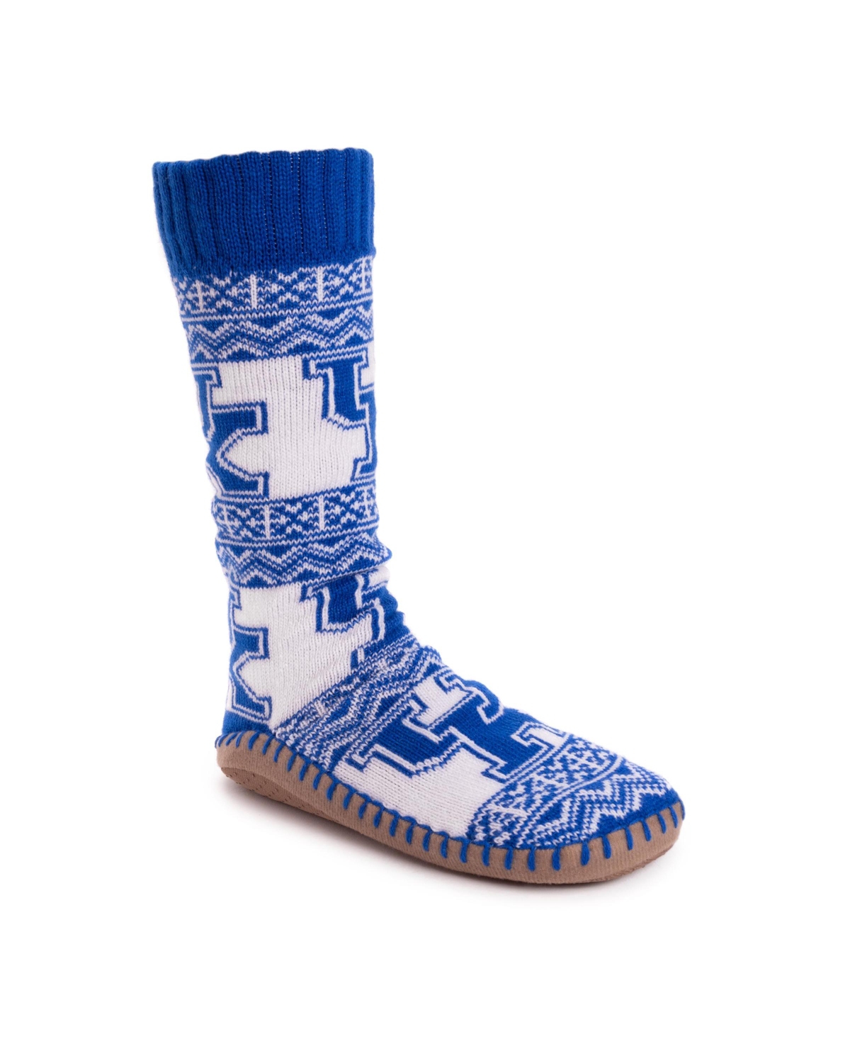 Click here for Muk Luks Mens Game Day by Unisex Slipper Socks - K... prices