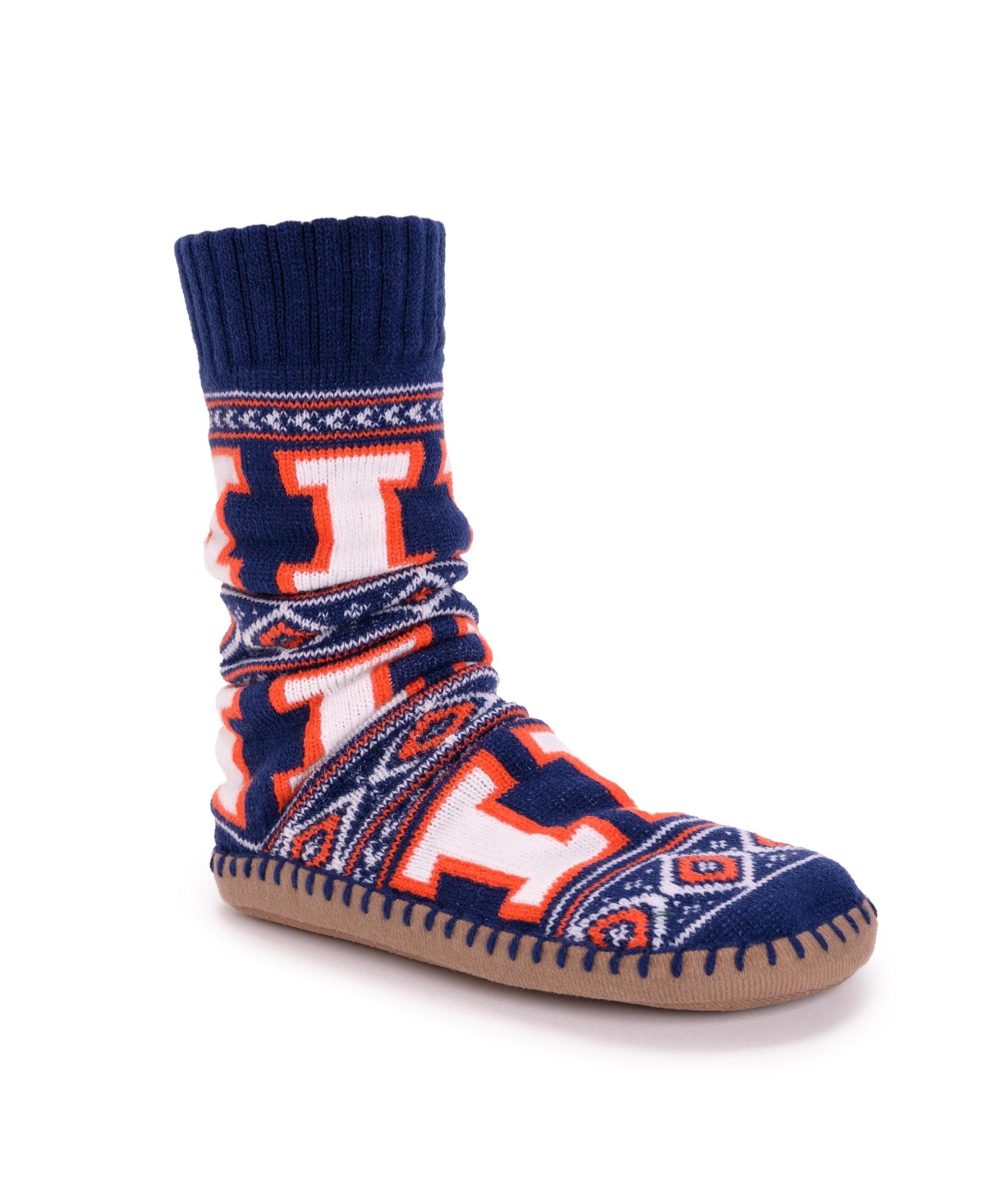 Click here for Muk Luks Mens Game Day by Unisex Slipper Socks - I... prices