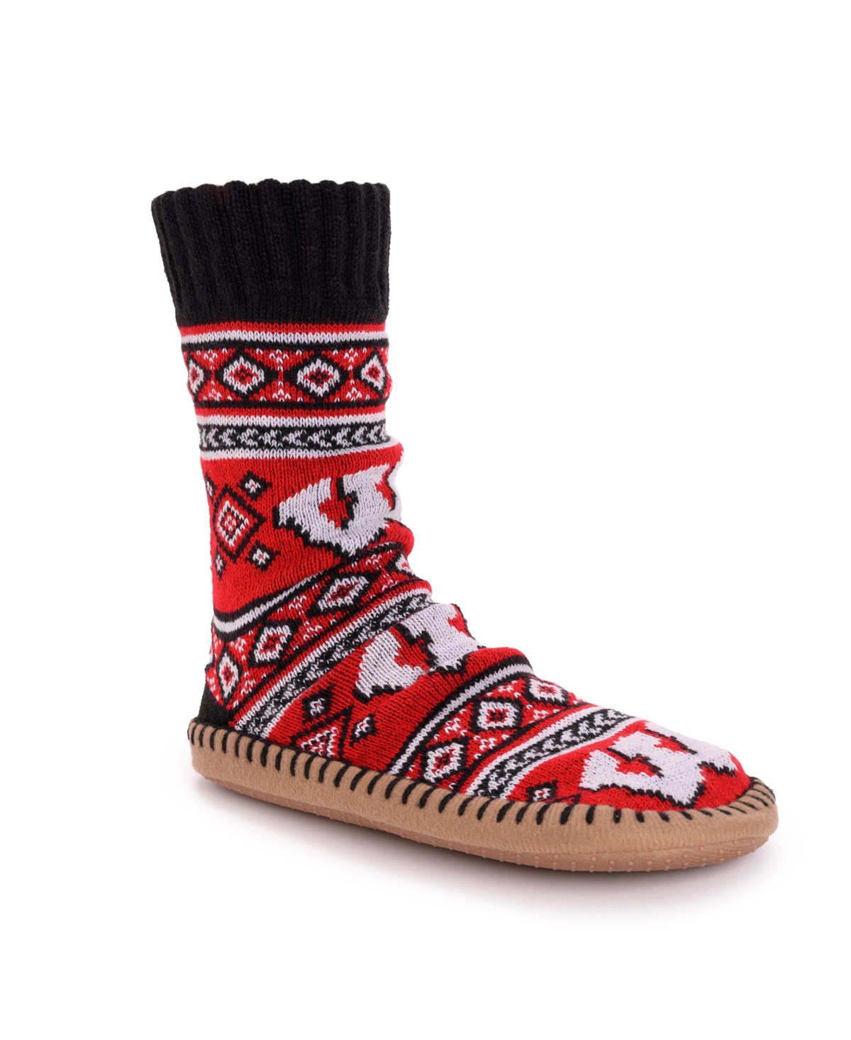 Click here for Muk Luks Mens Game Day by Unisex Slipper Socks - W... prices
