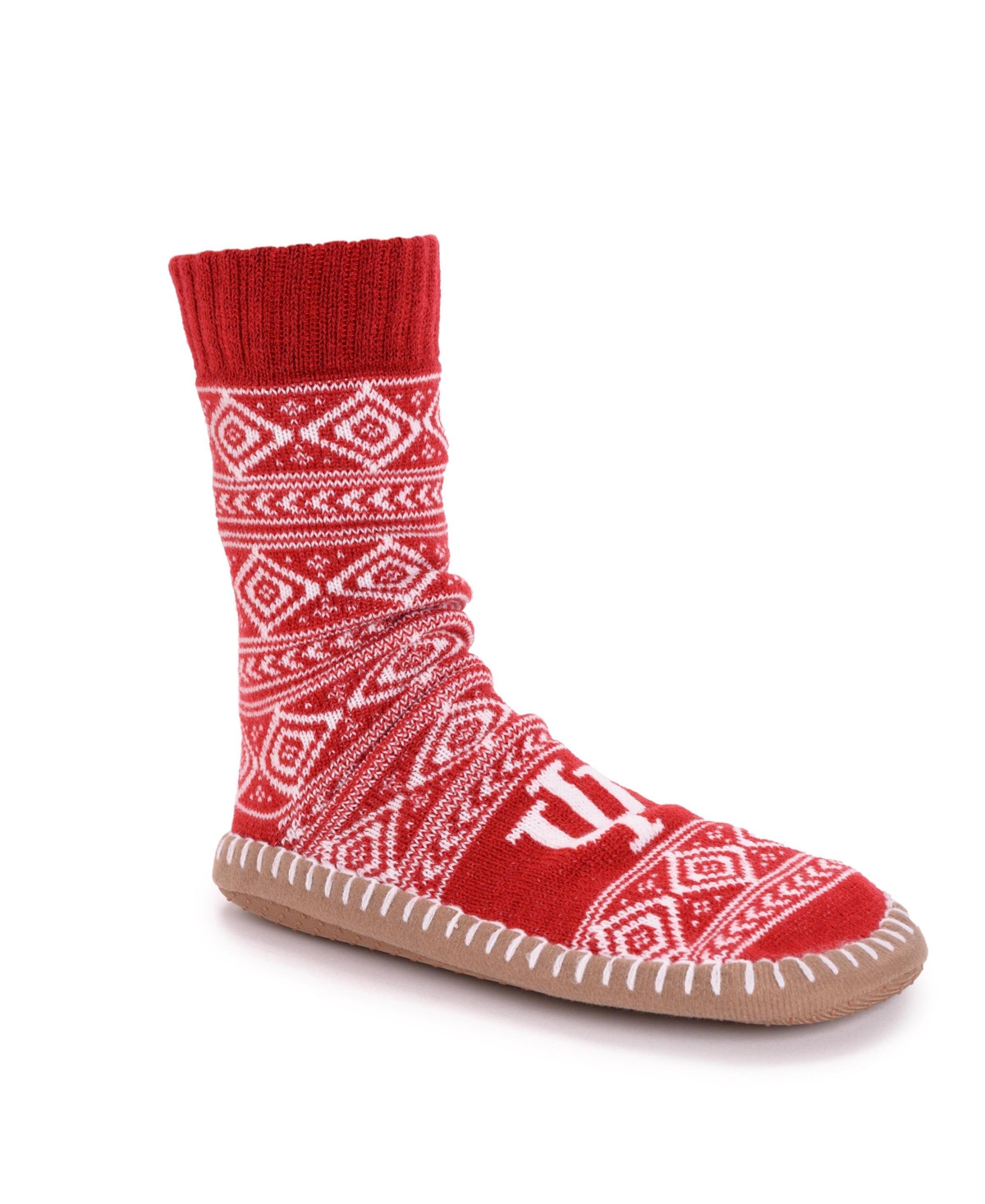 Click here for Muk Luks Mens Game Day by Unisex Slipper Socks - I... prices