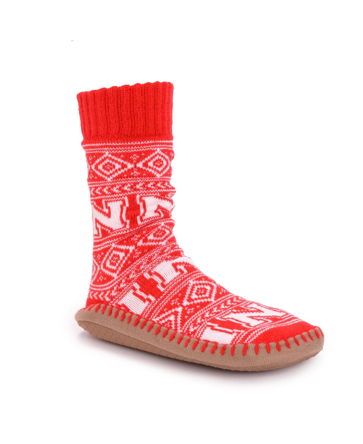 Click here for Muk Luks Mens Game Day by Unisex Slipper Socks - N... prices