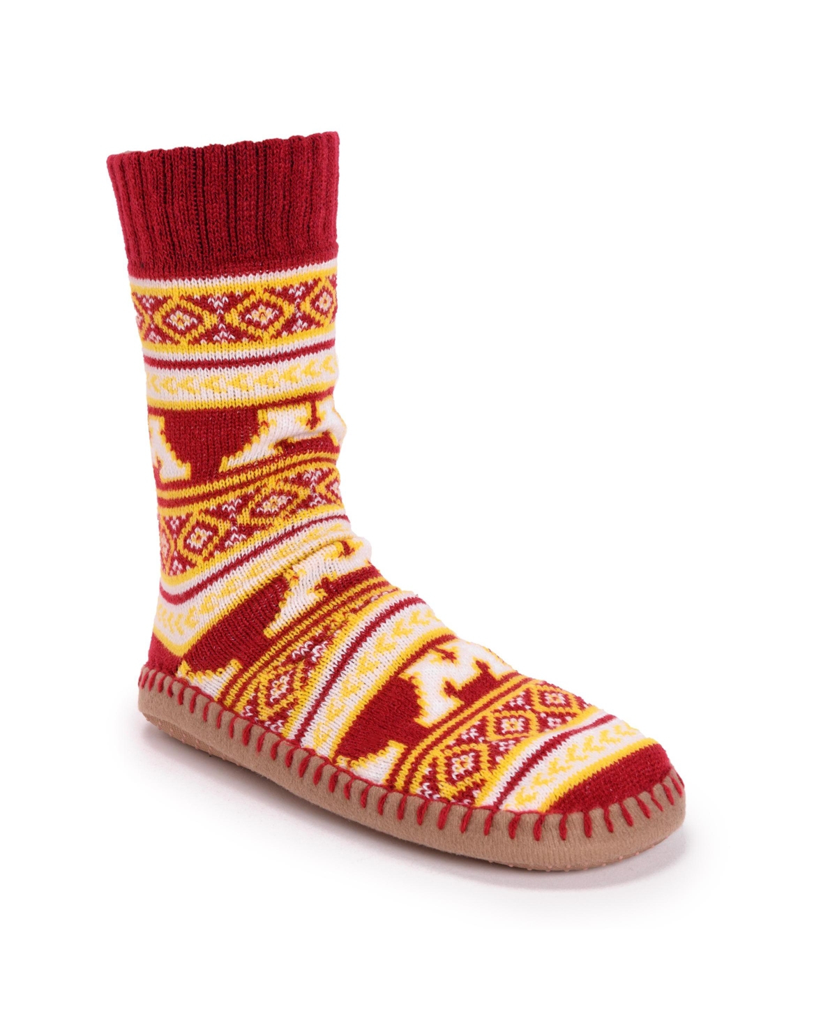 Click here for Muk Luks Mens Game Day by Unisex Slipper Socks - M... prices