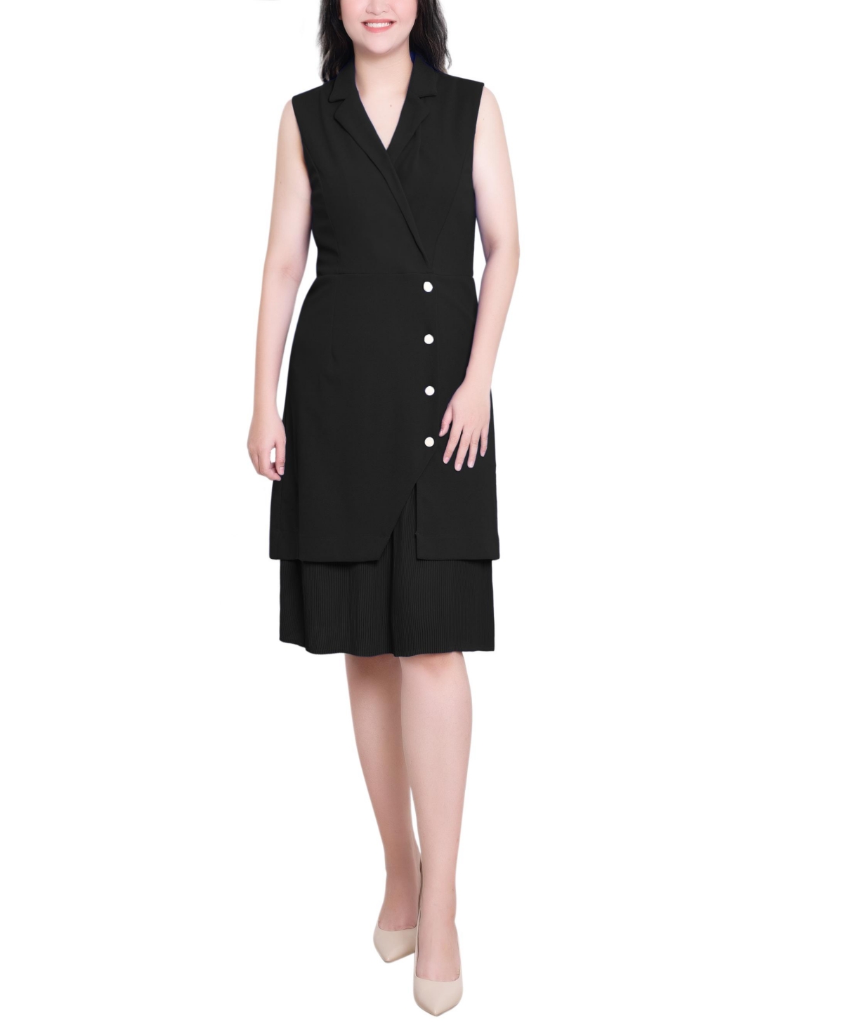 Click here for Ny Collection Womens Sleeveless Dress - Black prices