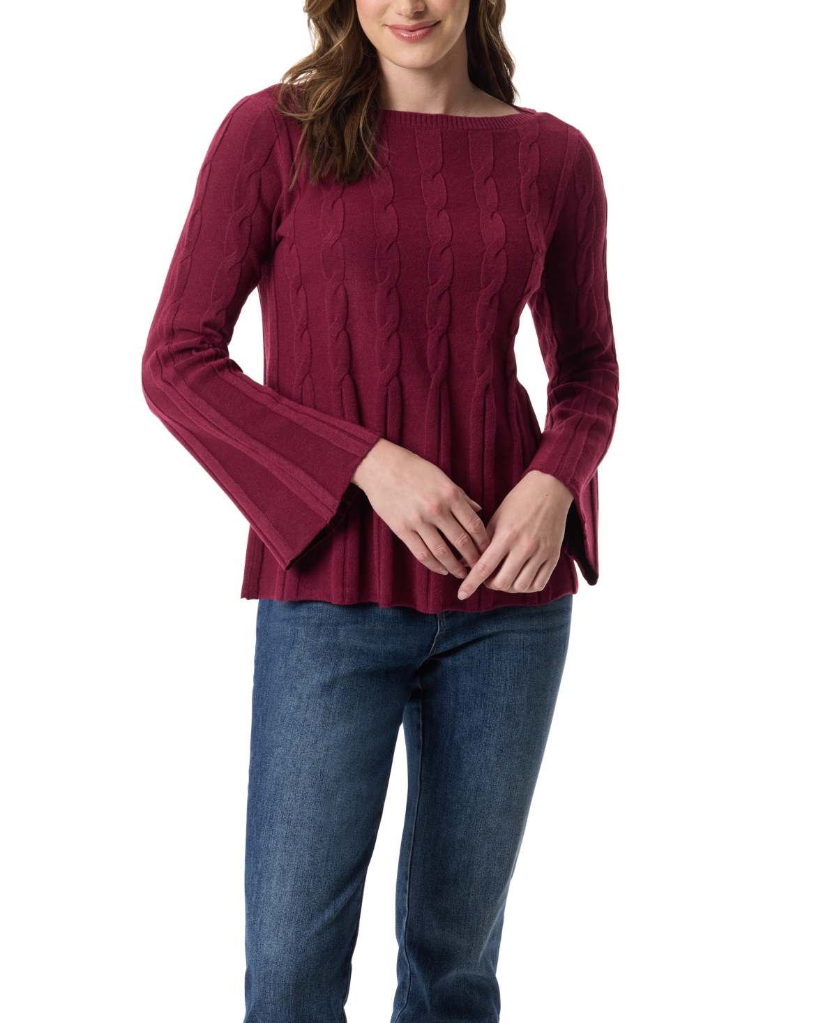 Click here for Gloria Vanderbilt Womens Maren Cable Knit Sweater... prices