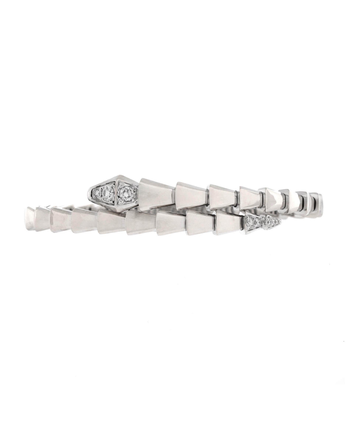 Click here for Pre-Owned Bvlgari Serpenti Viper Bracelet - 18k wh... prices
