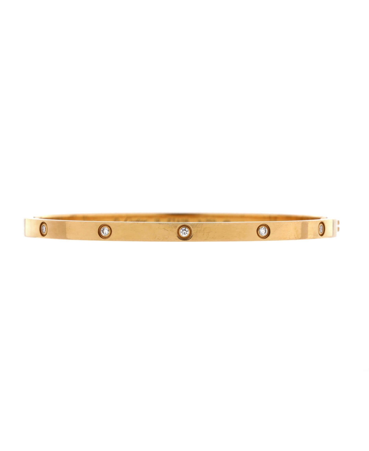 Click here for Pre-Owned Cartier Love 10 Diamond Bracelet - 18k y... prices