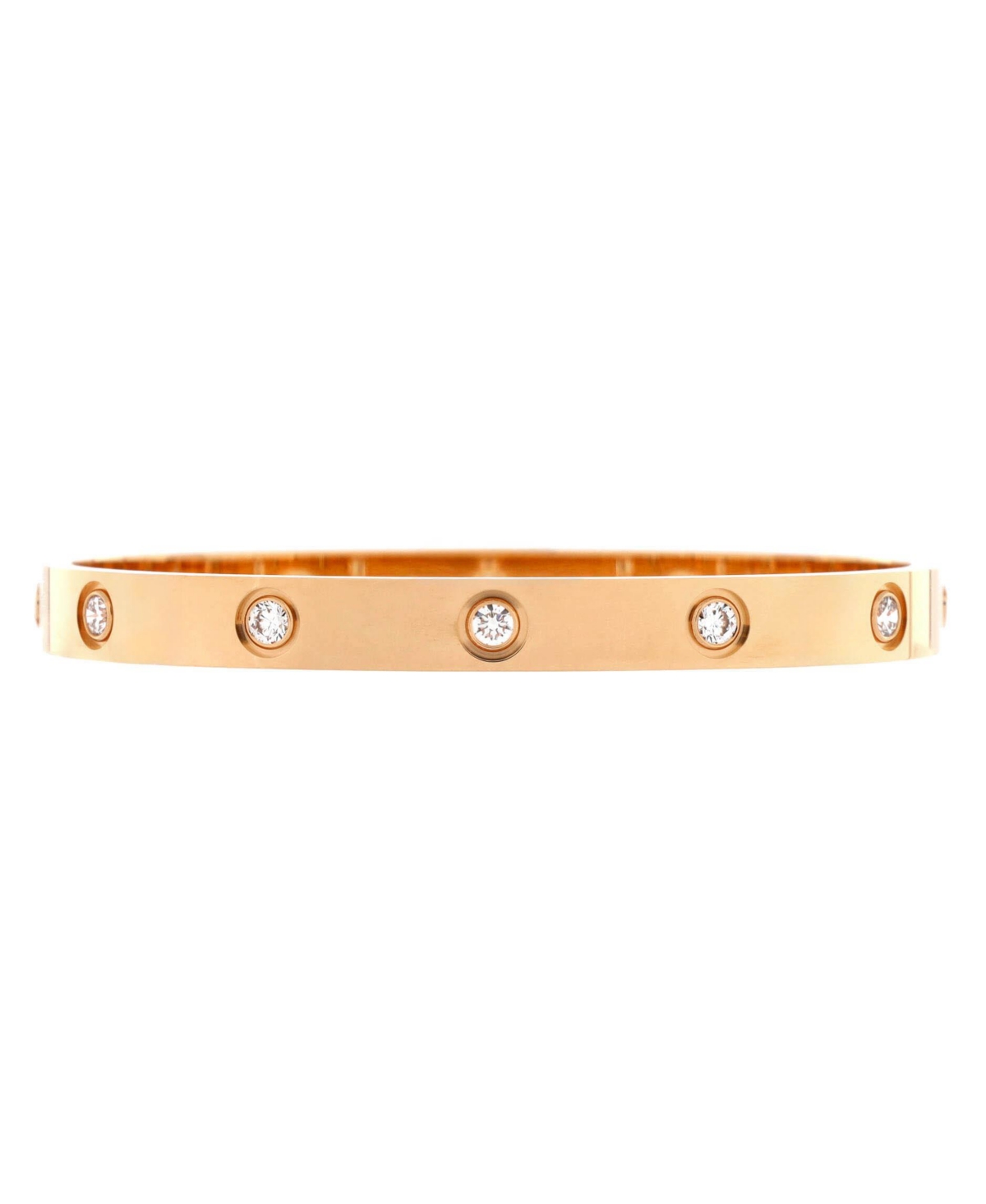 Click here for Pre-Owned Cartier Love 10 Diamond Bracelet - 18k r... prices