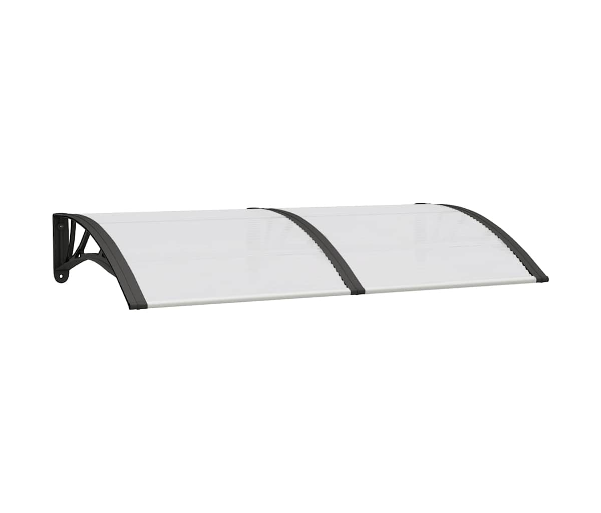 Click here for vidaXL Door Canopy Black Polycarbonate sheets 59.1... prices