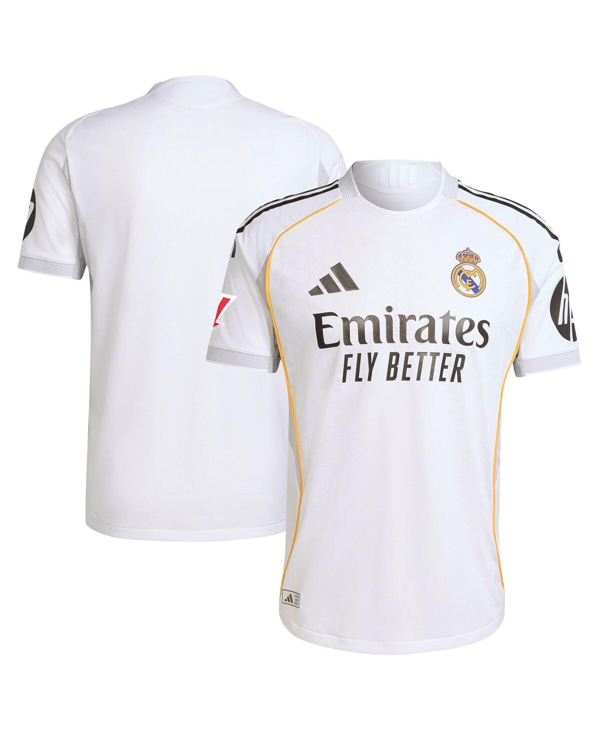 Click here for Adidas Mens White Real Madrid 2025/26 Home Authent... prices
