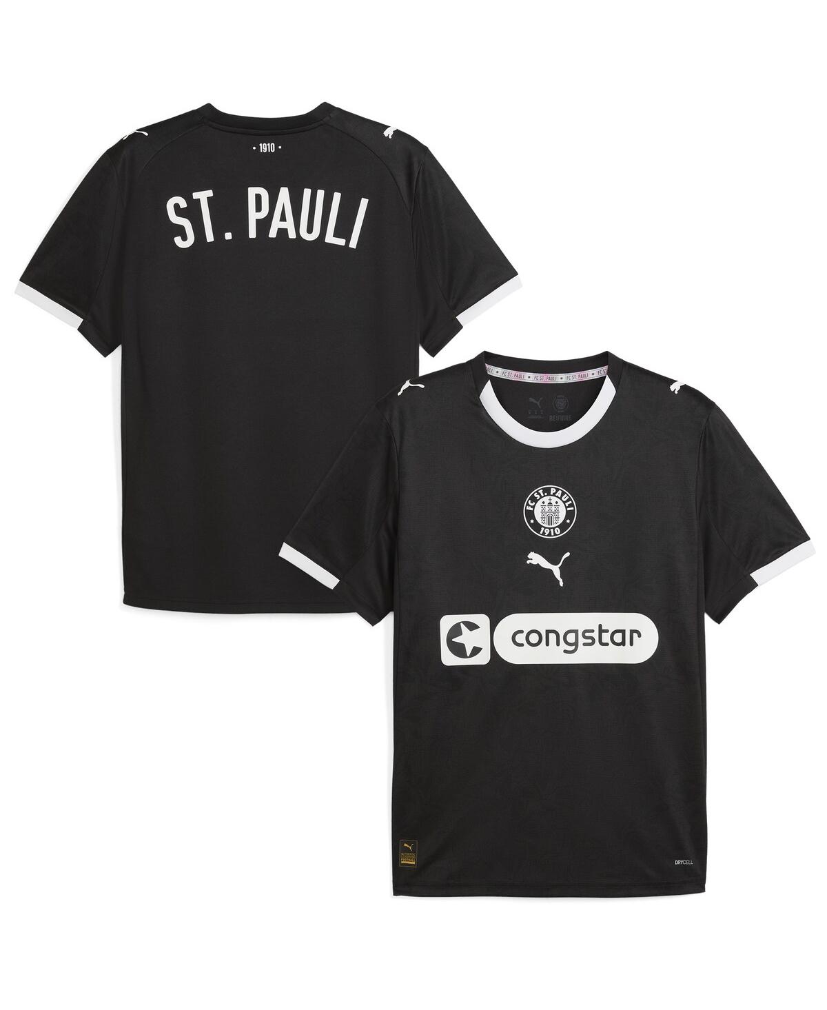 Click here for Puma Mens Black St. Pauli 2025/26 Replica Jersey -... prices
