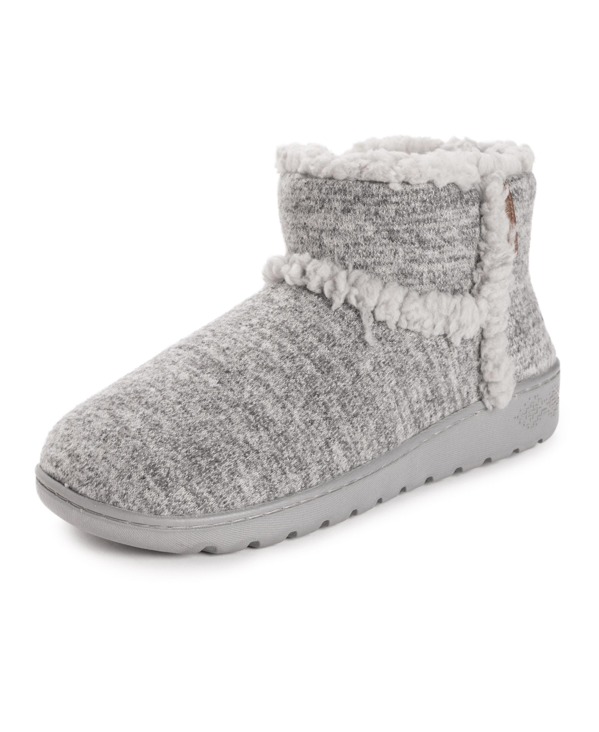 Click here for Muk Luks Womens Aubree Bootie - Sweatshirt heather... prices