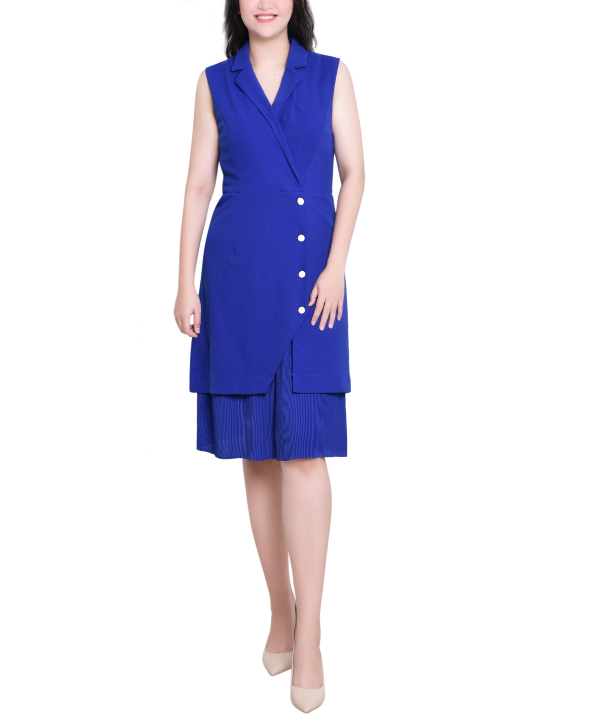 Click here for Ny Collection Womens Sleeveless Dress - Royal prices