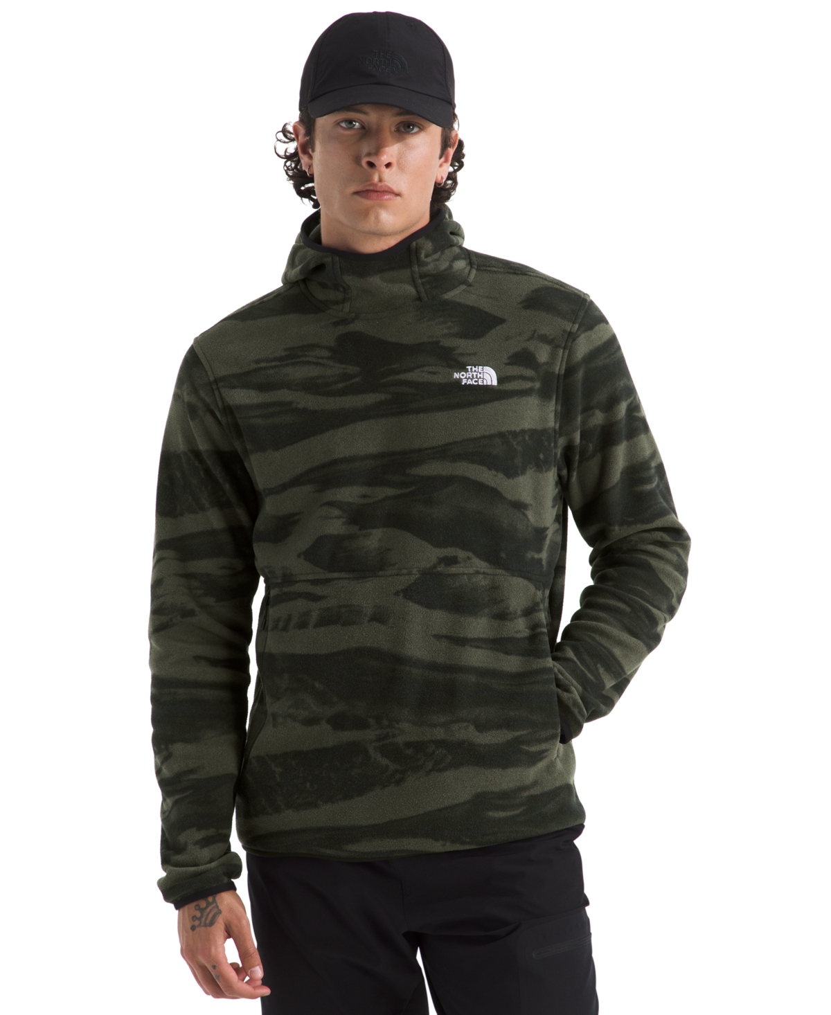 Click here for The North Face Mens Glacier Fleece Pullover Print... prices