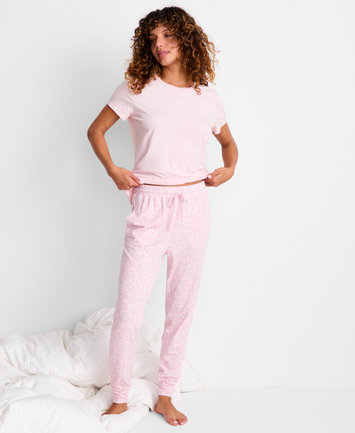 Click here for State of Day Womens Textured Joggers  Macys Exclus... prices