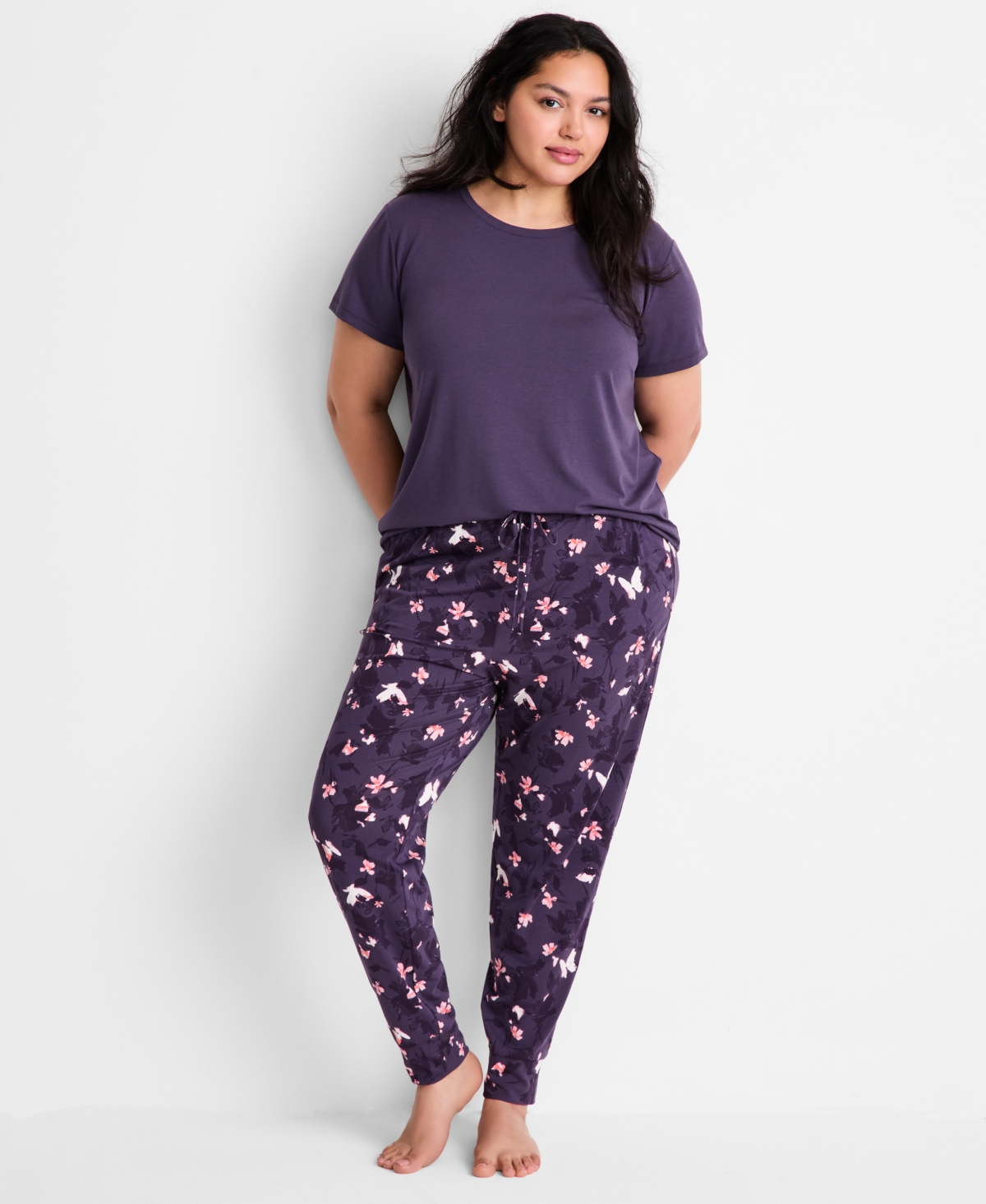 Click here for State of Day Womens Textured Joggers  Macys Exclus... prices
