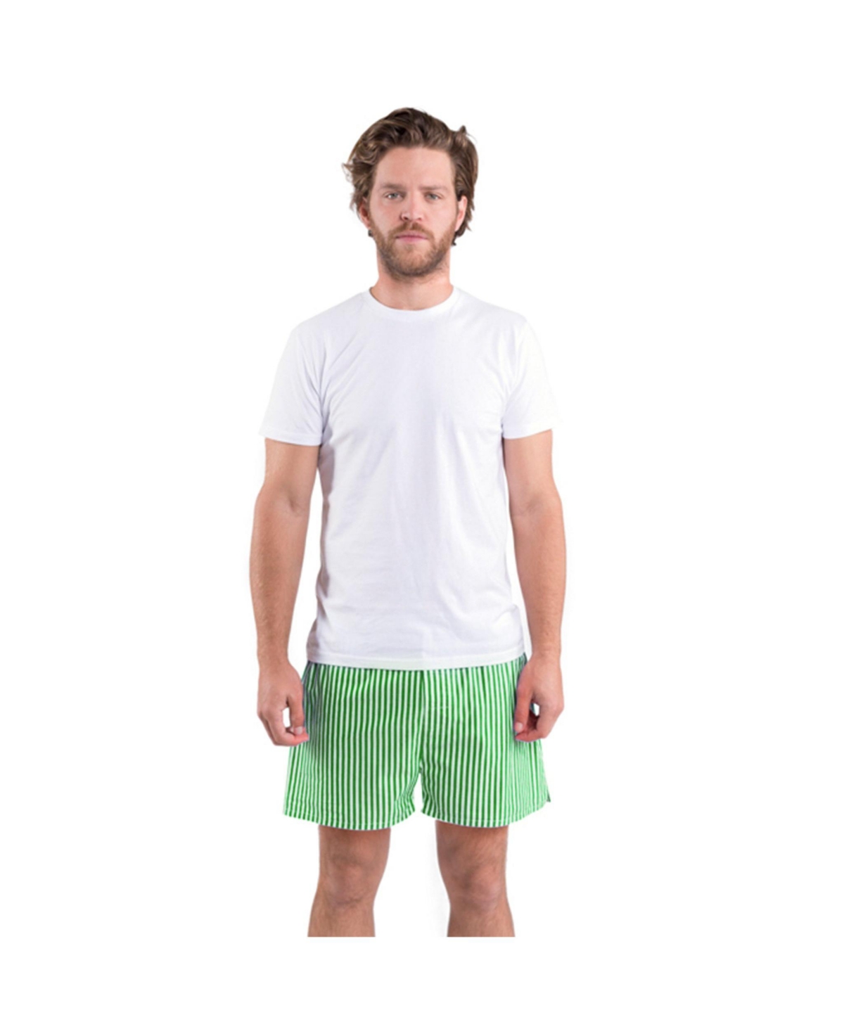 Click here for Sant and Abel Mens Braddock Green Boxer Shorts - G... prices