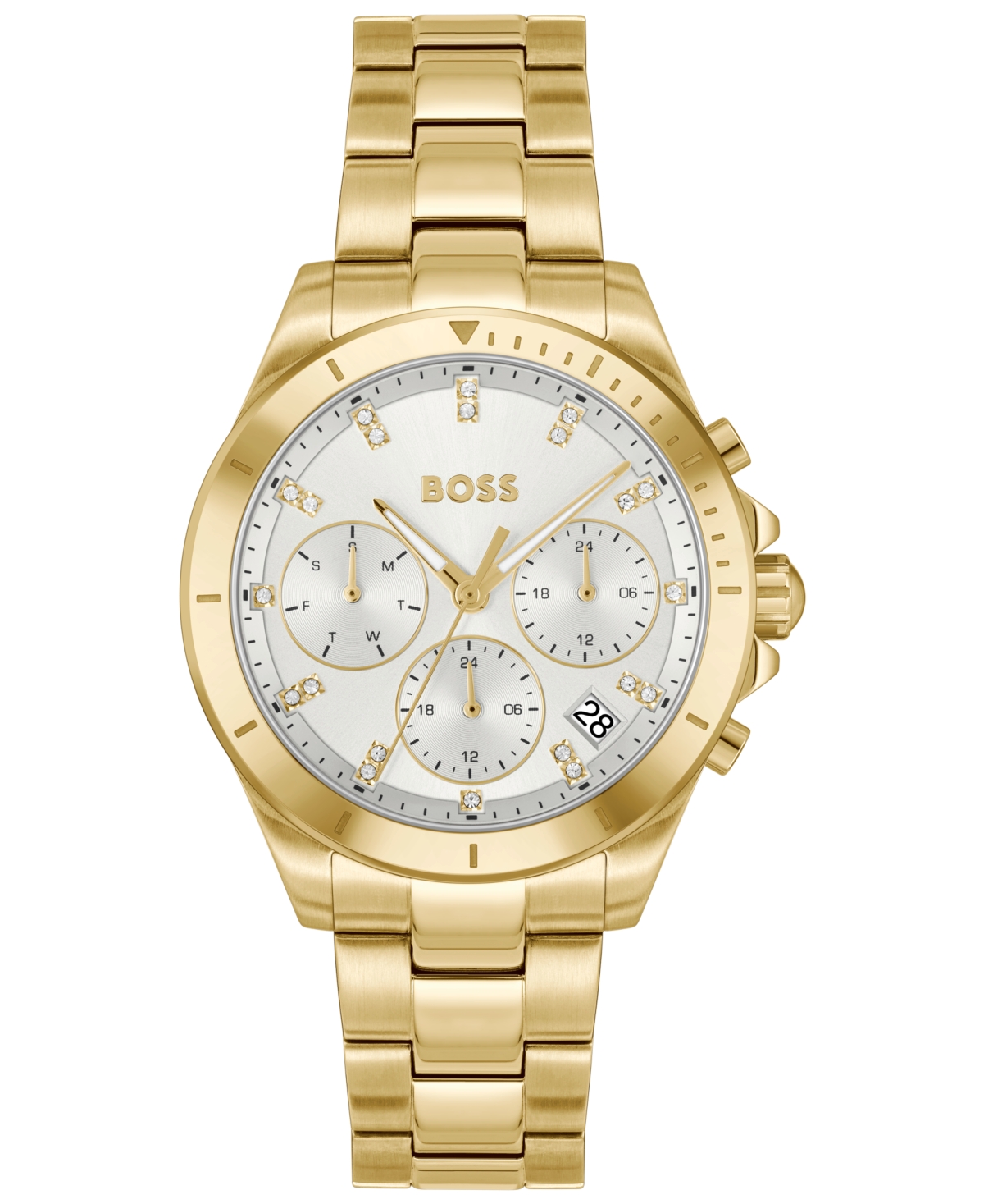 Click here for Hugo Boss Womens Alley Quartz Multifunction Ionic... prices