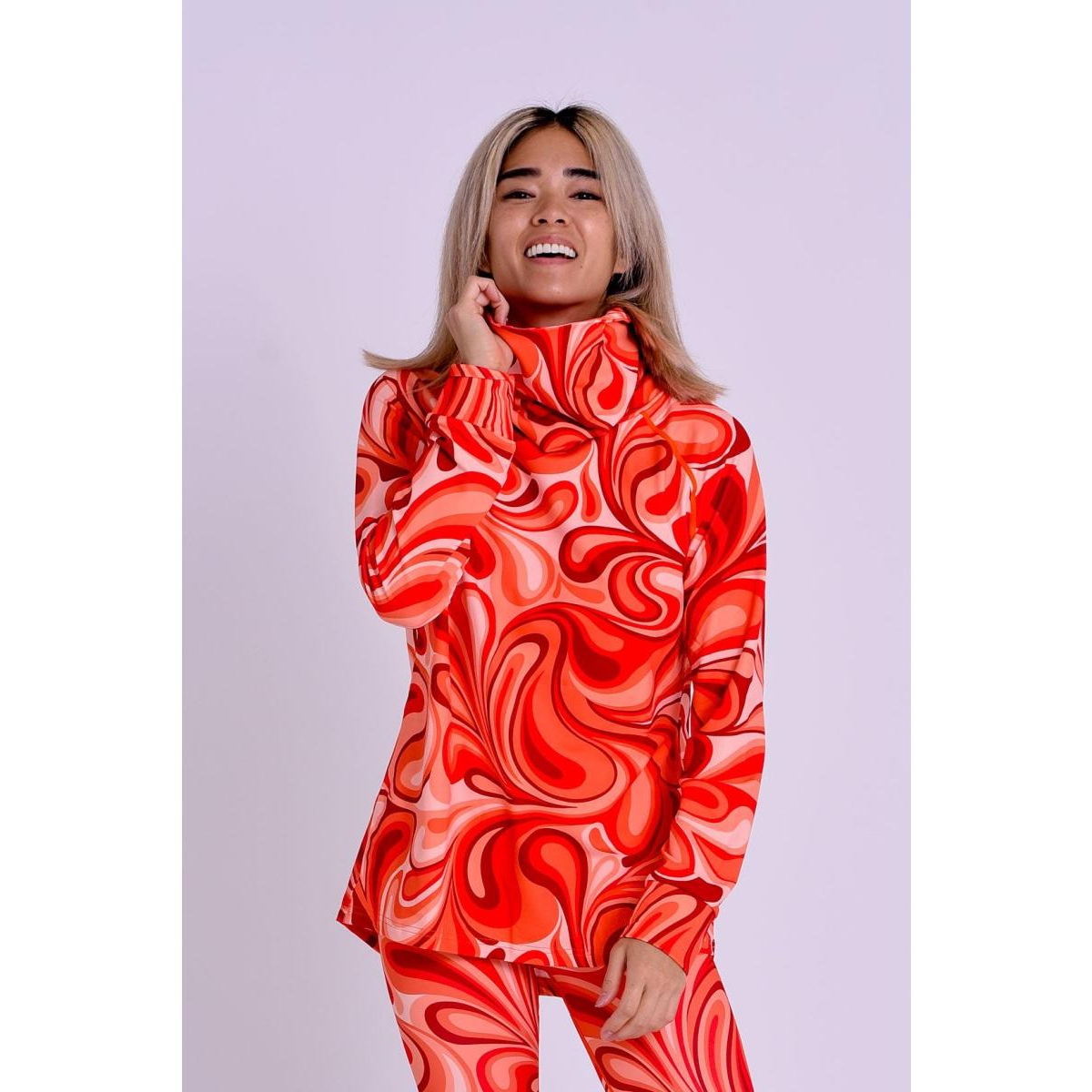 Click here for Oosc High Neck Baselayer Top - Shagadelic Baby! Wo... prices