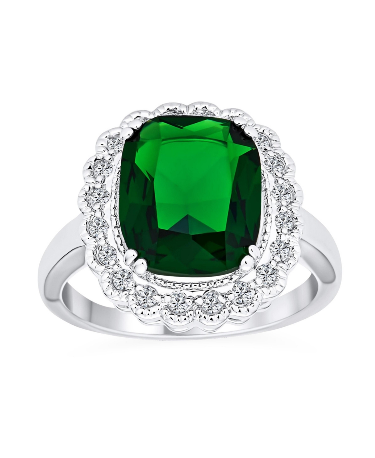 Click here for Bling Jewelry Art Deco Style Rectangle Large Cubic... prices