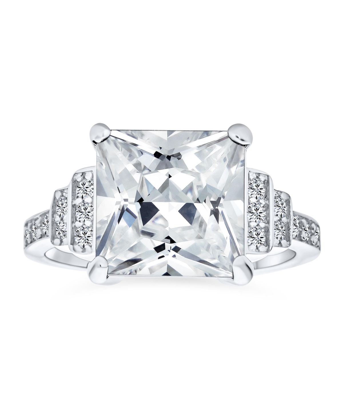 Click here for Bling Jewelry Sterling Silver Art Deco Style 5CTW... prices