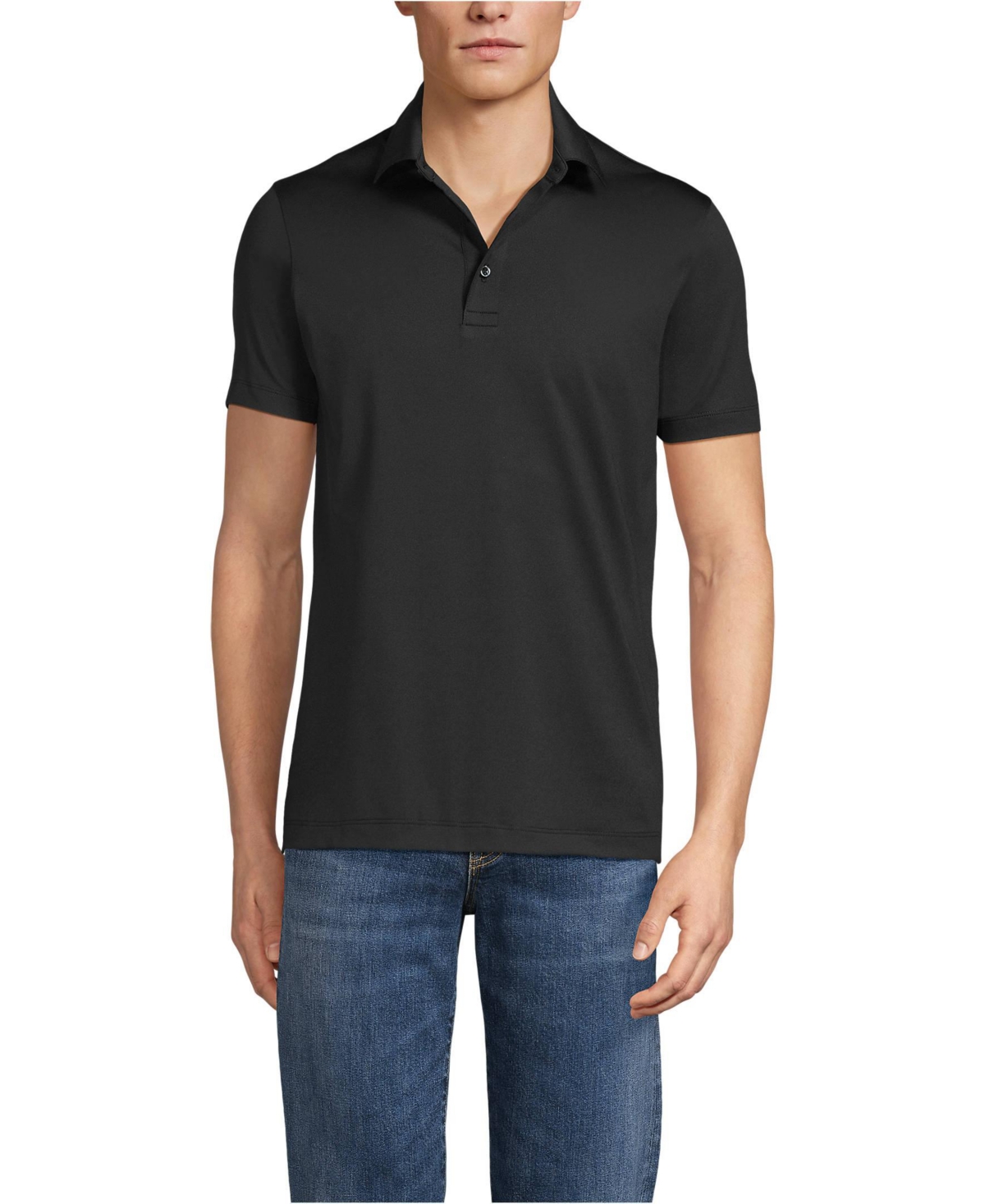 Click here for Lands End School Uniform Mens Rapid Dry Short Slee... prices