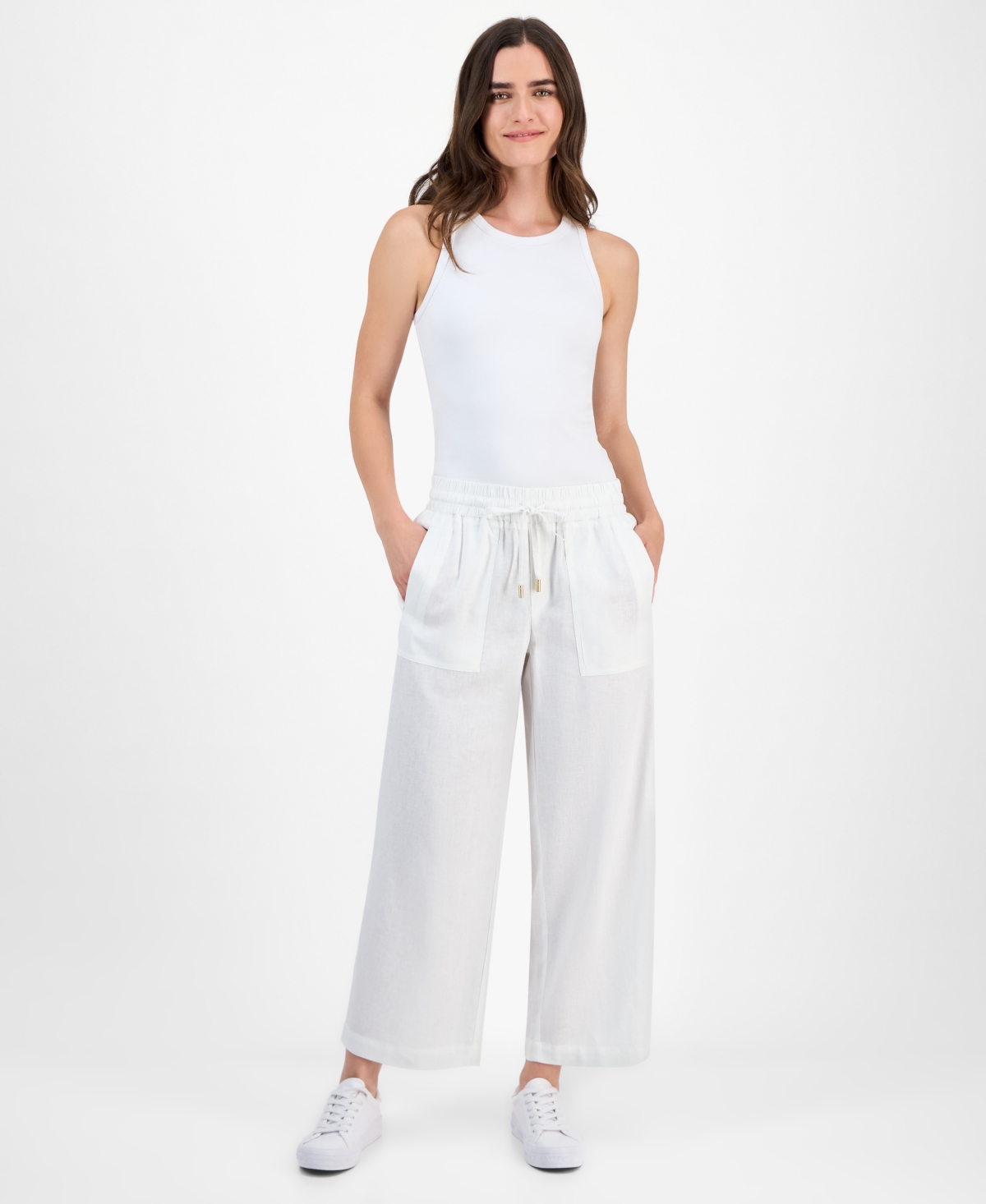 Click here for Nautica Jeans Womens Mid-Rise Ankle Pants - Bright... prices