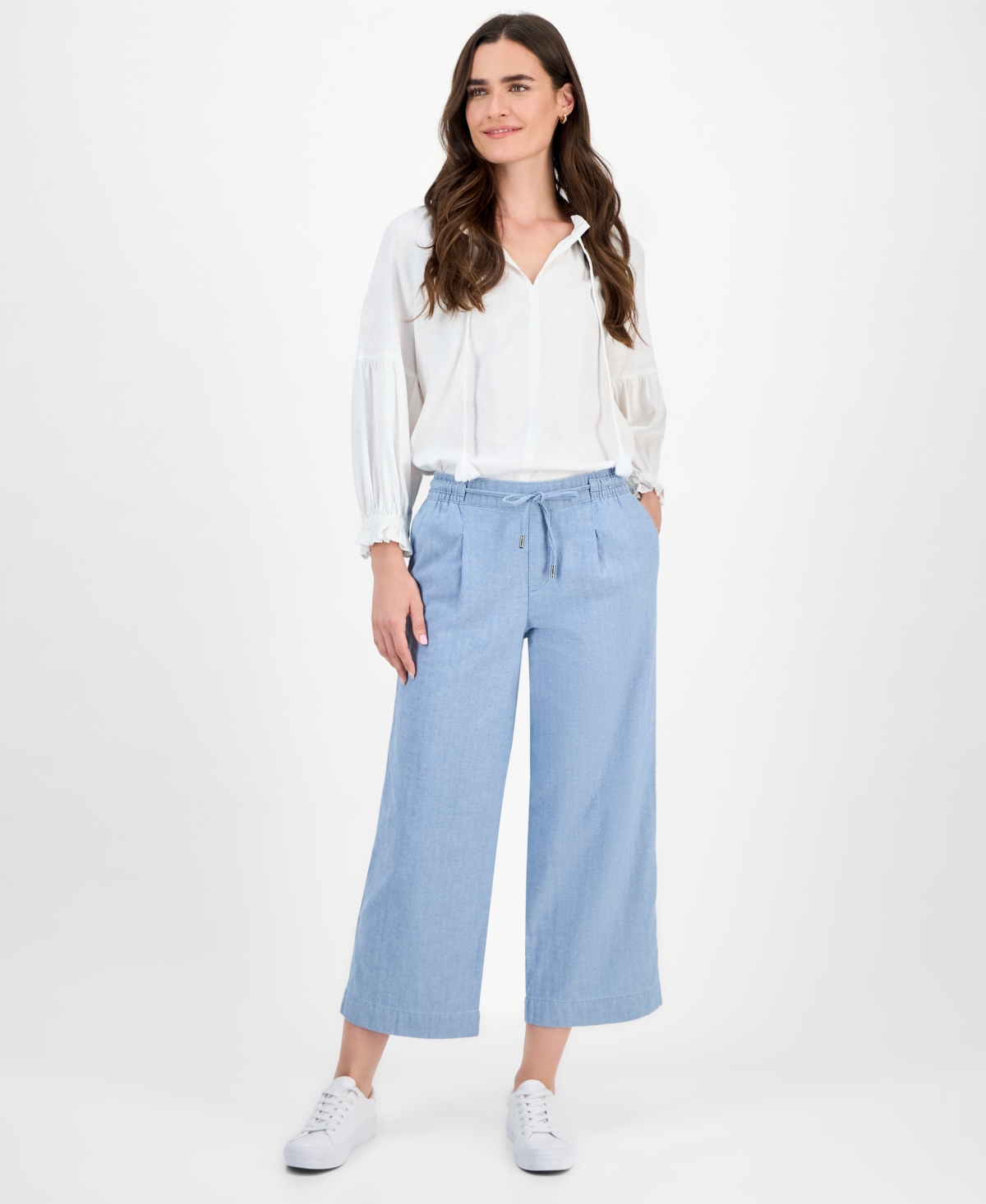 Click here for Nautica Jeans Womens Cotton Mid-Rise Ankle Pants -... prices