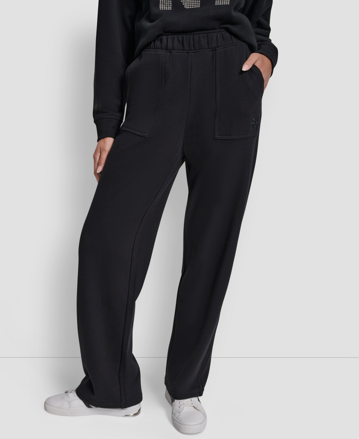 Click here for Dkny Jeans Petite Pull-On Pants - Black prices