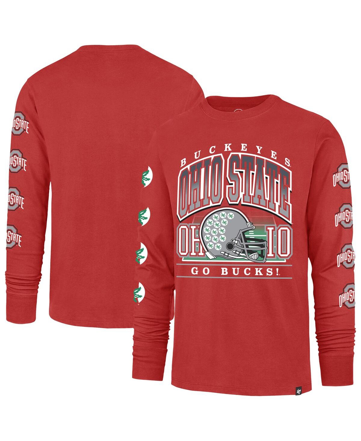 Click here for 47 Brand Mens Red Ohio State Buckeyes Go Big Long... prices