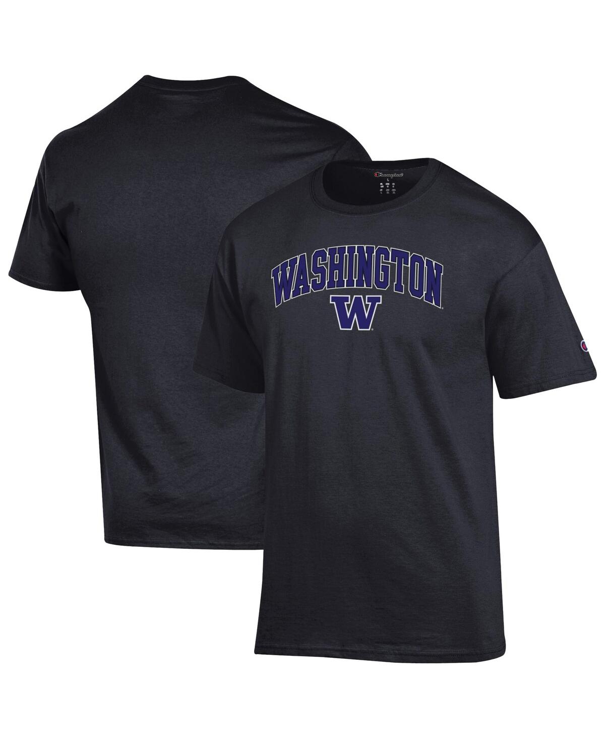 Click here for Champion Mens Black Washington Huskies Arched Logo... prices