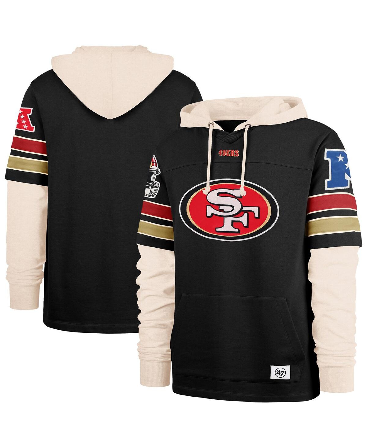 Click here for 47 Brand Mens Black San Francisco 49ers Split Zone... prices