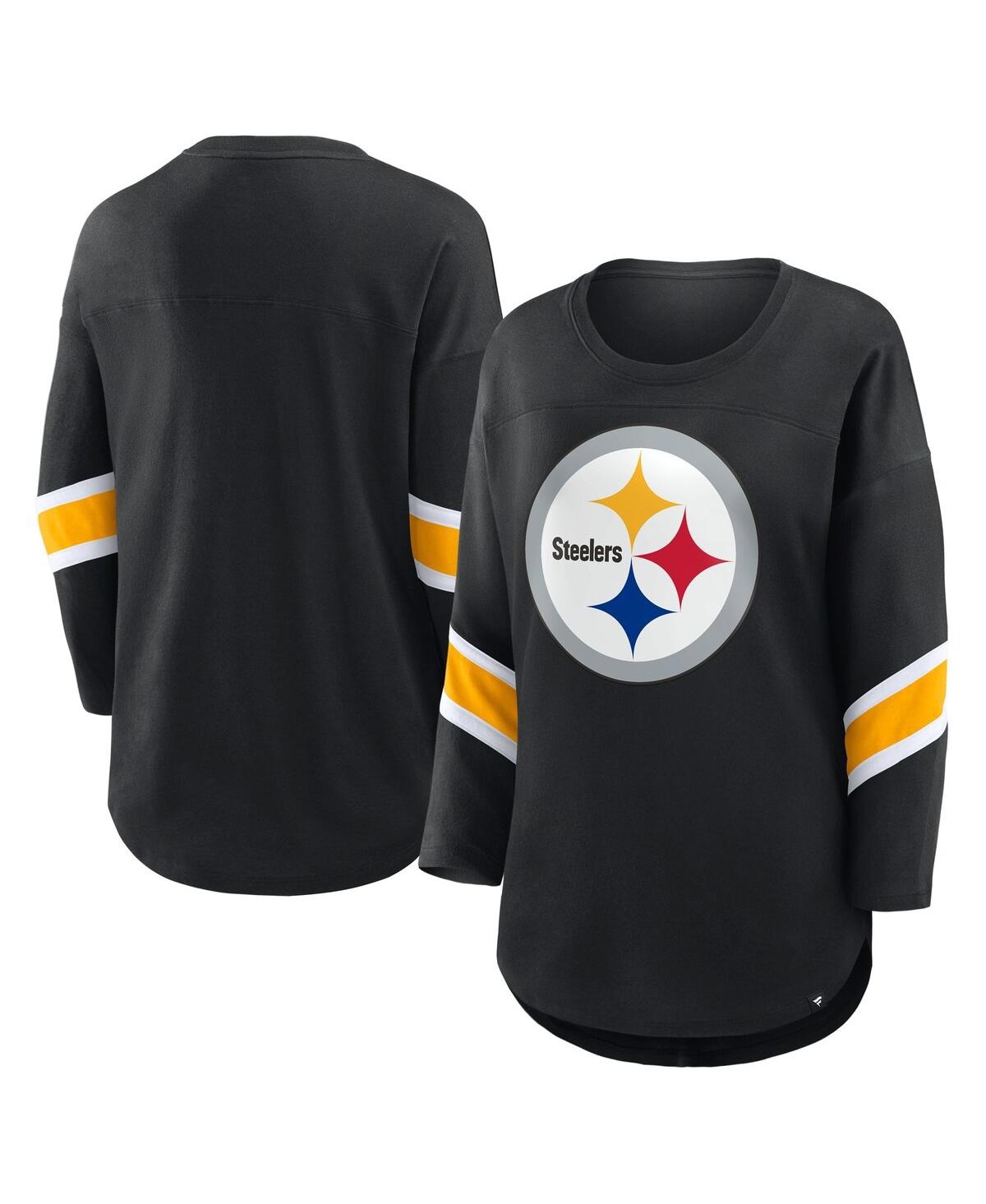 Click here for Fanatics Womens Black Pittsburgh Steelers Plus Siz... prices
