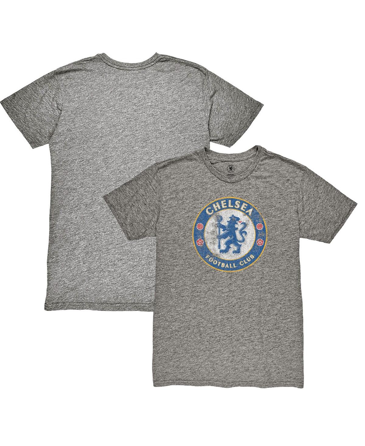 Click here for 1863FC Mens Heather Gray Chelsea Color Badge Vinta... prices
