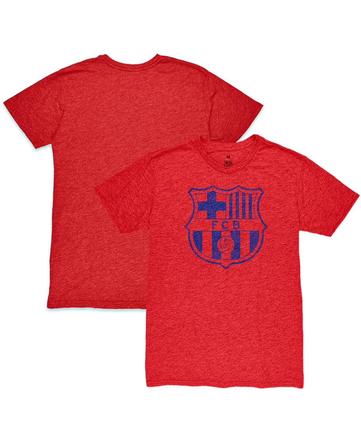 Click here for 1863FC Mens Red Barcelona Mono Crest Twisted Tri-B... prices