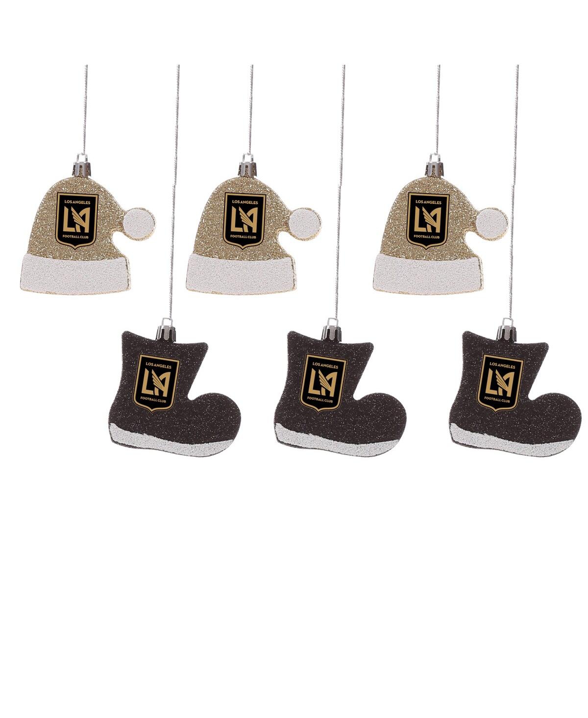 Click here for Foco Lafc 6-Pack Shatterproof Santa Hat Stocking O... prices