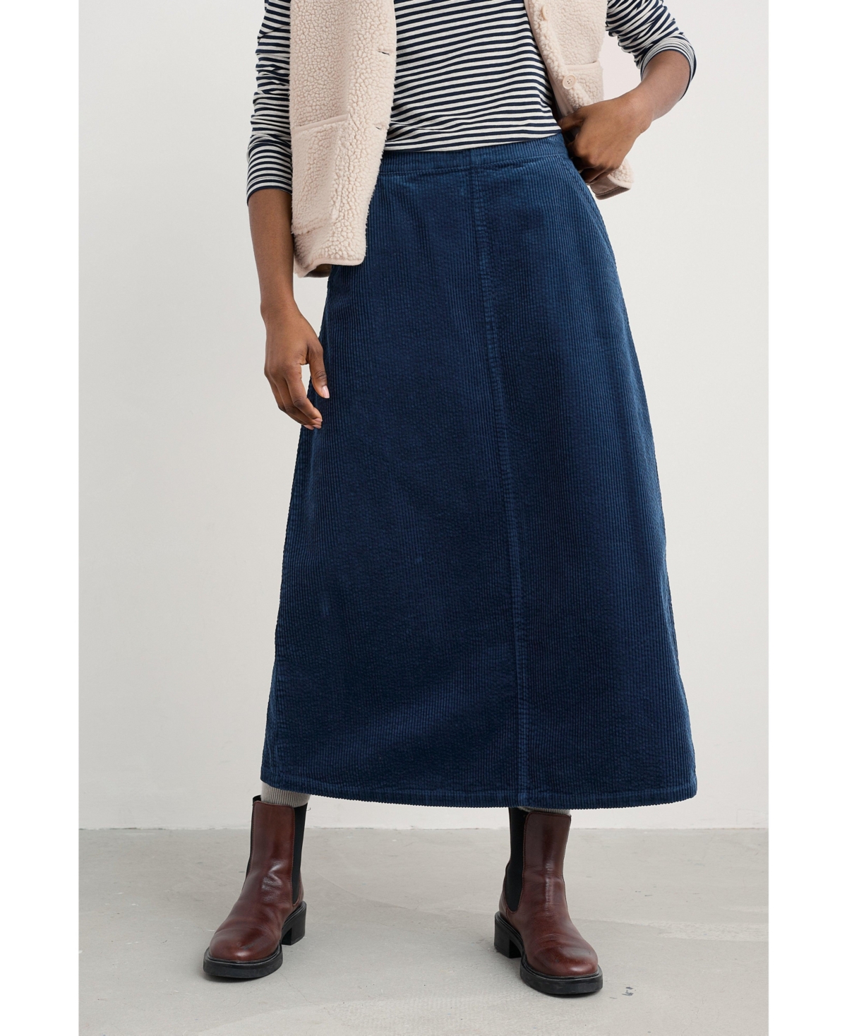 Click here for Seasalt Cornwall Womens Window Wren Skirt - Sea ca... prices