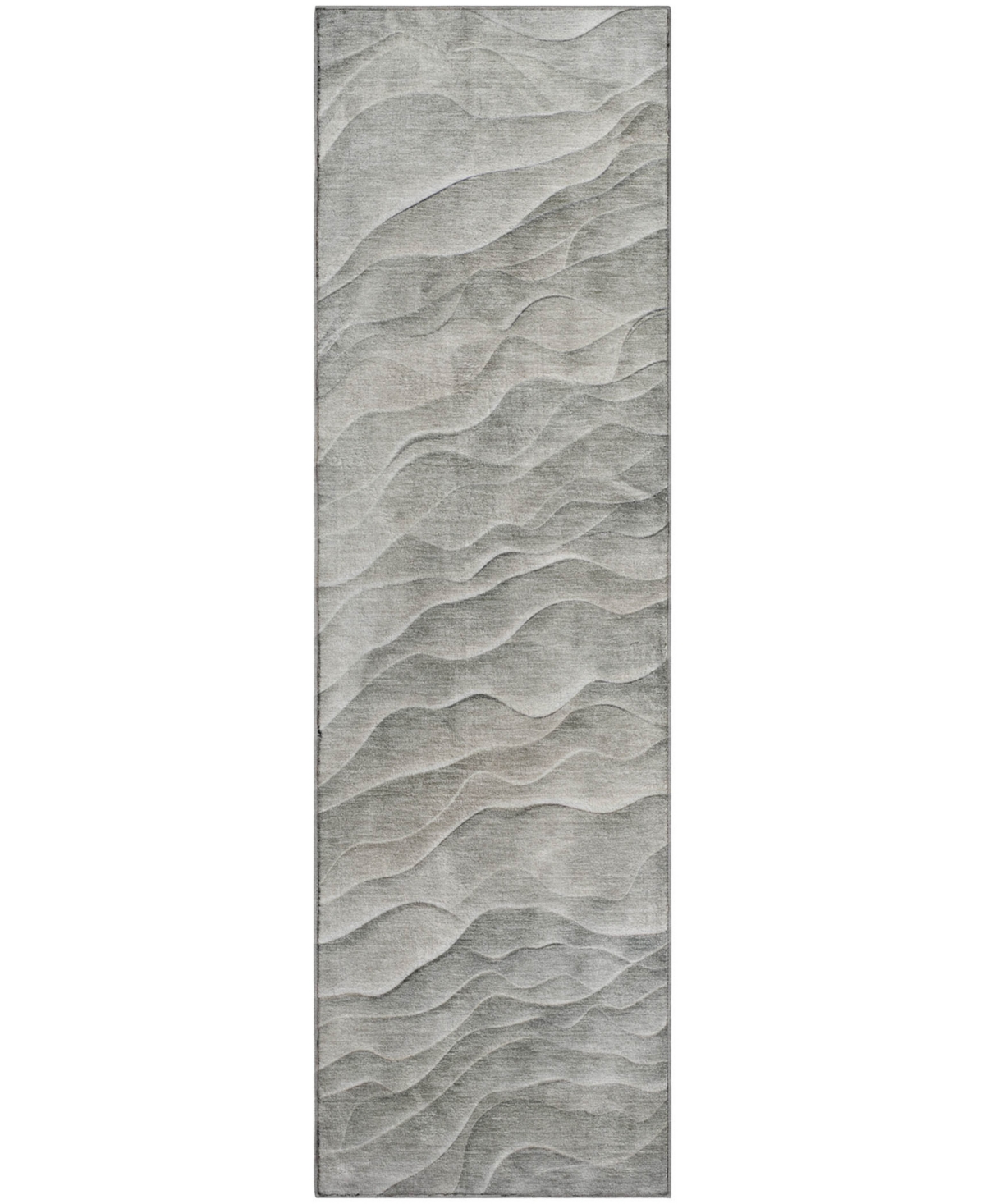 Click here for Dalyn Pacifica PA1 23x76 Runner Area Rug - Gray  B... prices