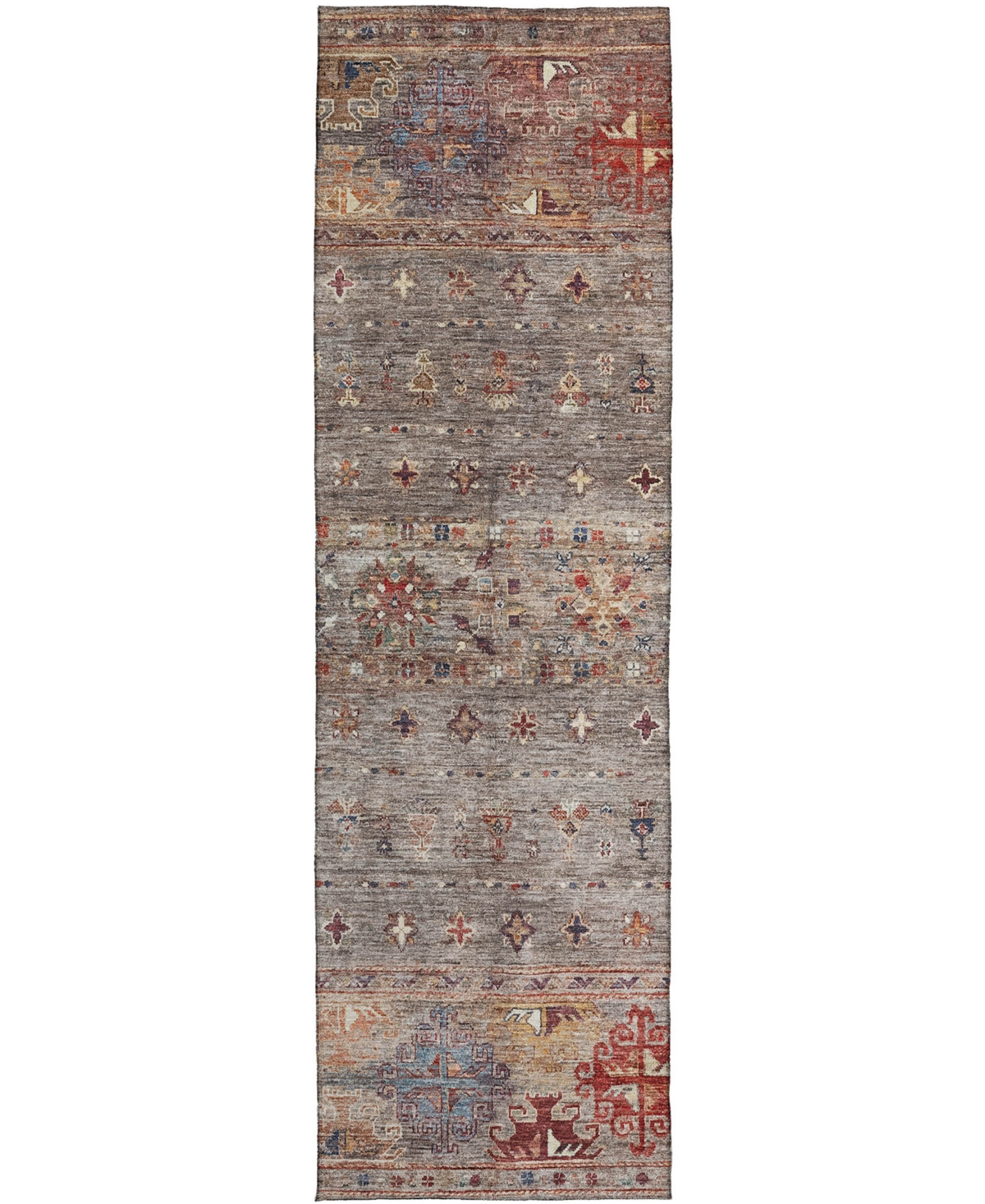 Click here for Dalyn Karaj KJ5 23x76 Runner Area Rug - Gray prices
