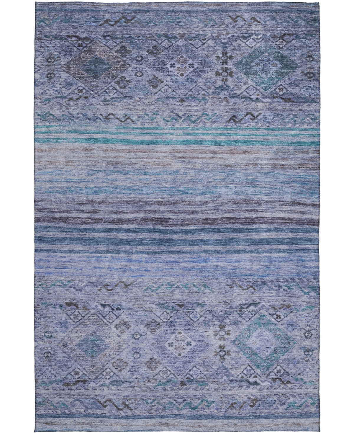 Click here for Dalyn Karaj KJ4 5x76 Area Rug - Blue prices