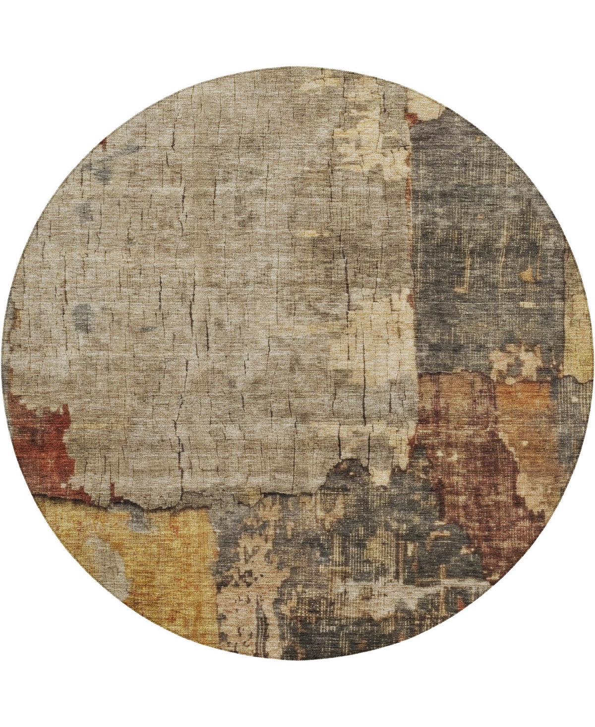 Click here for Dalyn Nouveau NV9 8x8 Round Area Rug - Khaki prices