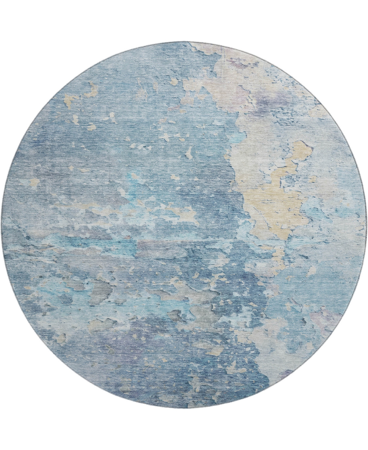 Click here for Dalyn Ravenna RN3 8x8 Round Area Rug - Blue prices