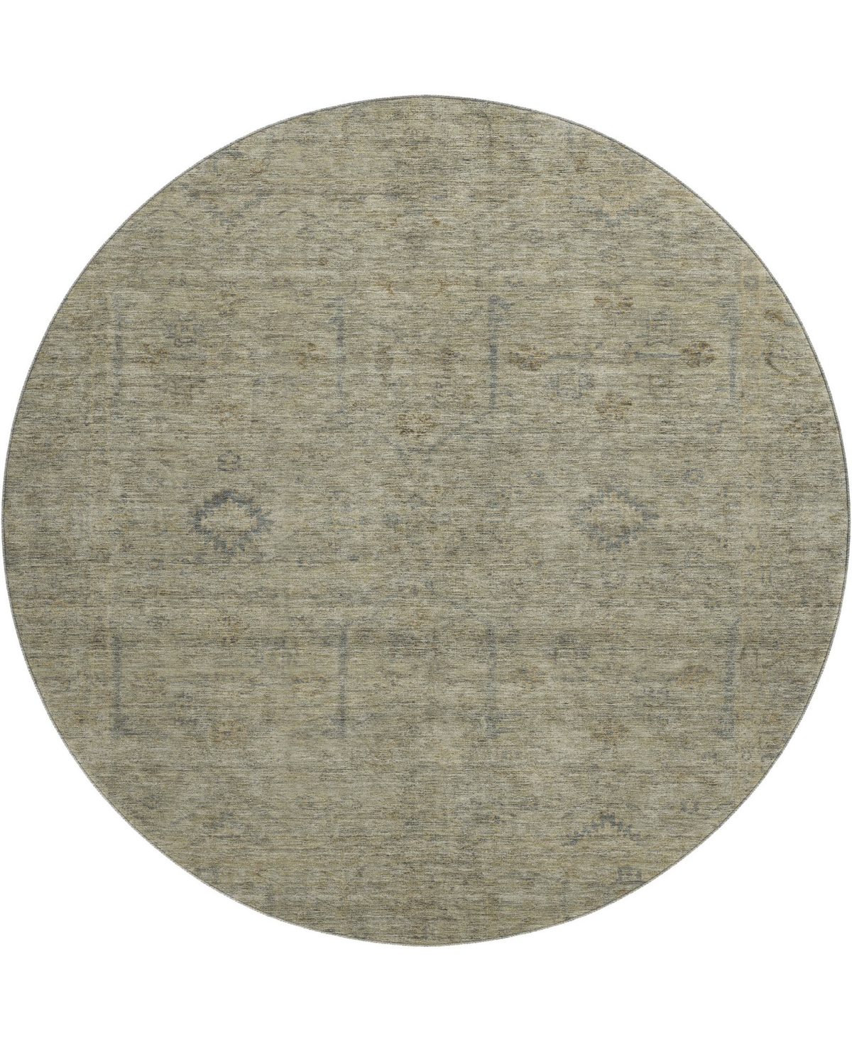 Click here for Dalyn Ravenna RN5 8x8 Round Area Rug - Khaki prices