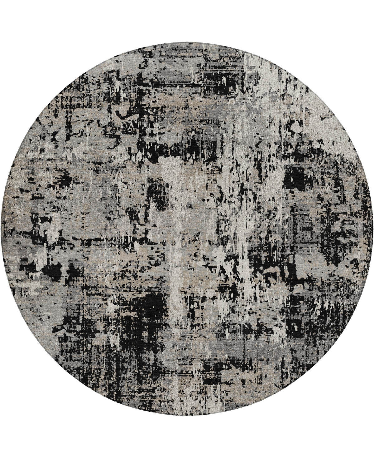 Click here for Dalyn Kochi KC7 8x8 Round Area Rug - Black prices