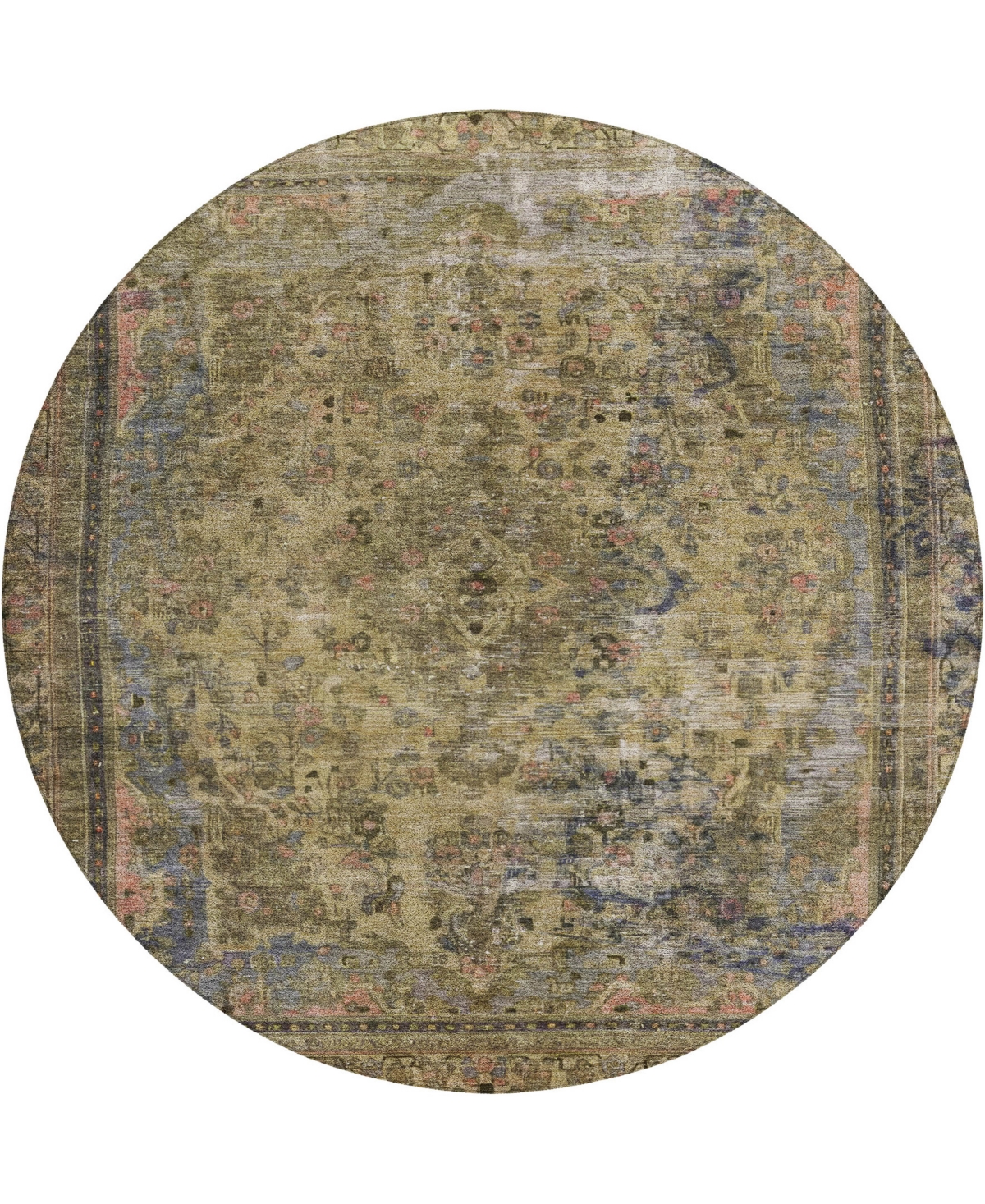 Click here for Dalyn Tabrook TB8 8x8 Round Area Rug - Tan  Beige prices