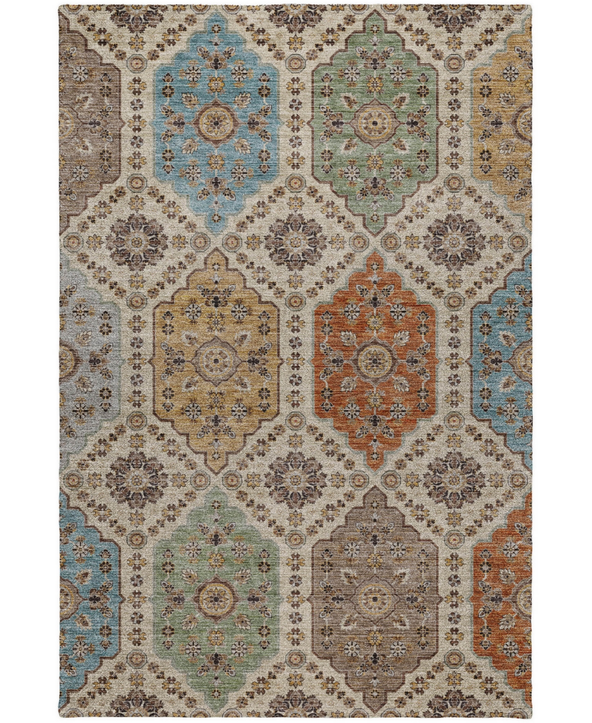 Click here for Dalyn Silk Road SR7 5x76 Area Rug - Ivory  Tan prices