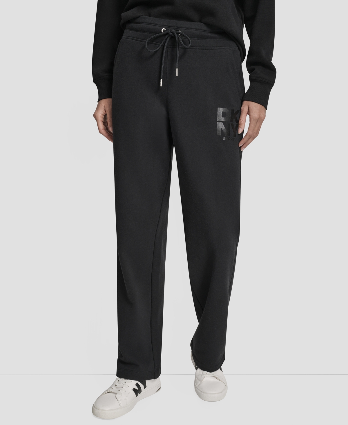 Click here for Dkny Womens Sport Stacked Transfer Logo Track Pant... prices