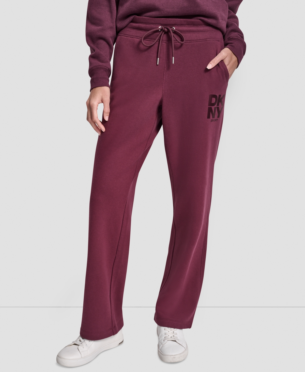 Click here for Dkny Womens Sport Stacked Transfer Logo Track Pant... prices